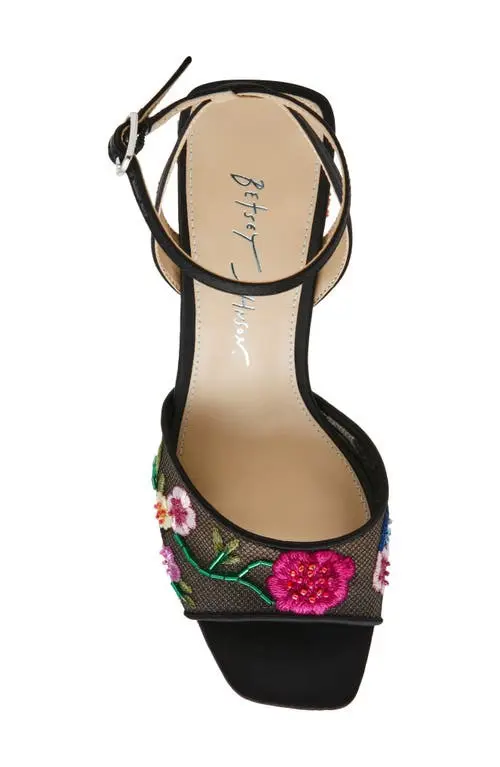 Betsey Johnson Kenni Ankle Strap Platform Sandal
