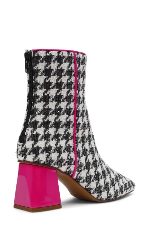 Betsey Johnson Stevie Bootie - Houndstooth