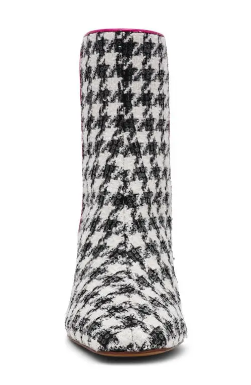 Betsey Johnson Stevie Bootie - Houndstooth