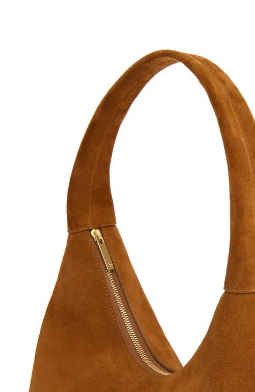 MANSUR GAVRIEL Candy Baguette Suede Shoulder Bag