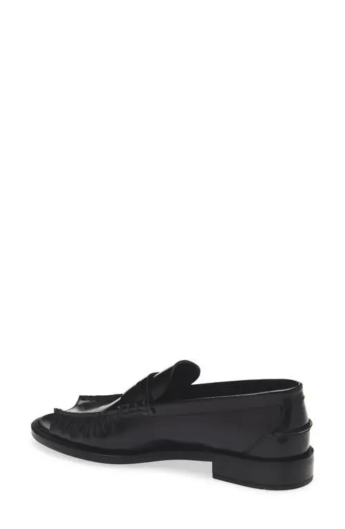 Prada Peep-toe Loafer
