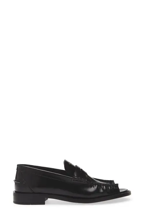 Prada Peep-toe Loafer