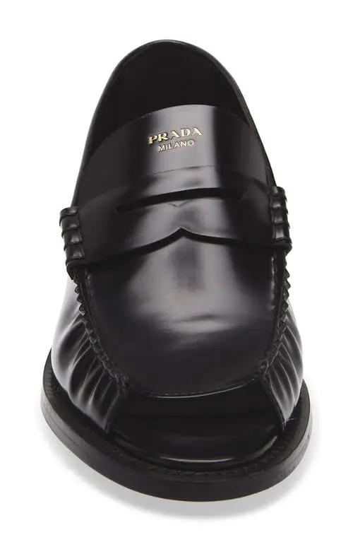 Prada Peep-toe Loafer