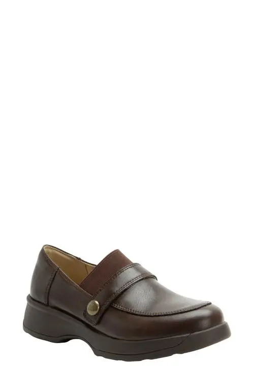 ALEGRIA BY PG LITE Janna Loafer - Dark Chocolate