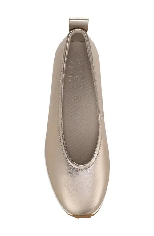 Naturalizer Carla Sport Flat - Warm Silver