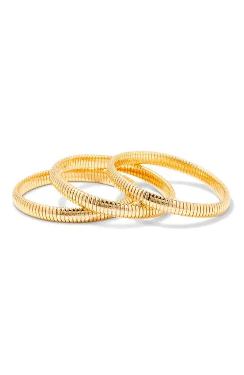 BROOK & YORK Scottie Set Of 3 Bracelets - Gold