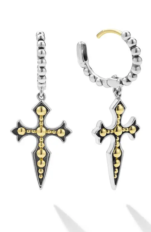 Lagos Anthem Single Cross Drop Earring