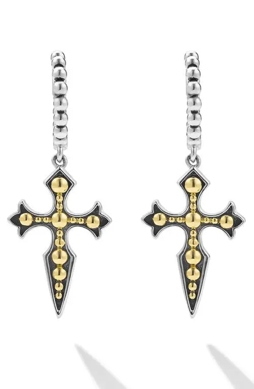 Lagos Anthem Single Cross Drop Earring