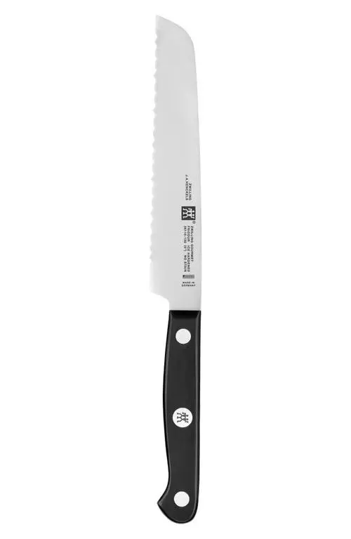 ZWILLING Gourmet 5-inch Serrated Utility Knife - Silver
