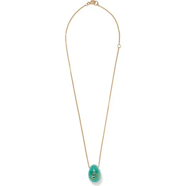 LIZZIE FORTUNATO Constance Pendant Necklace - Green
