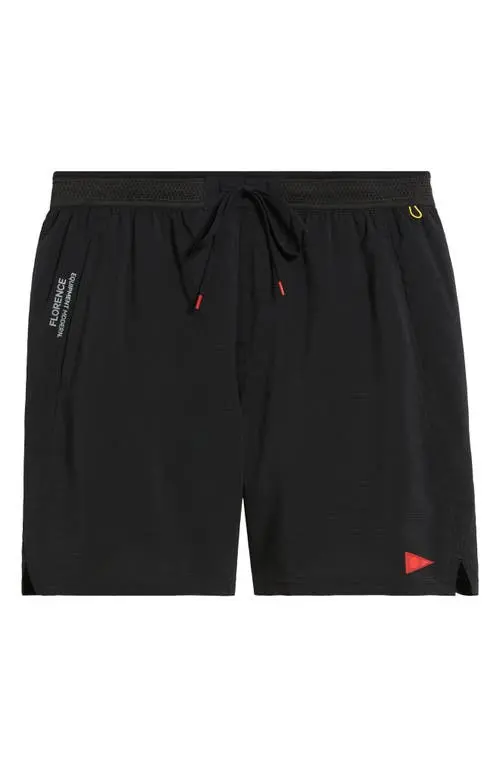 FLORENCE Airtex Shorts - Black