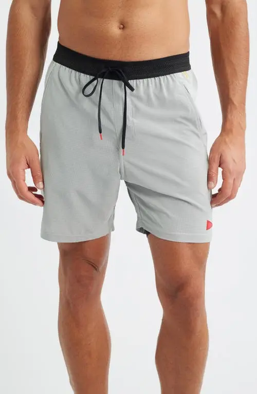 FLORENCE Airtex 2-in-1 Utility Shorts - Light Grey