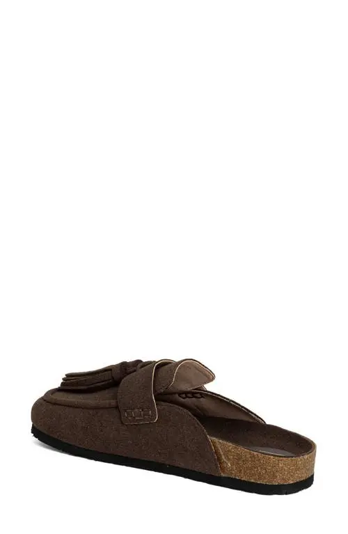 SHU SHOP Ariana Mule - Brown Suede