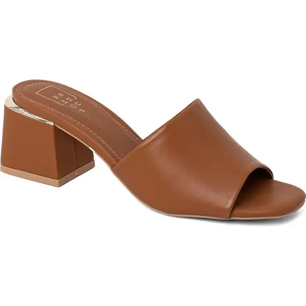 SHU SHOP Glinda Slide Sandal - Camel