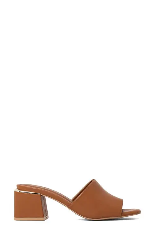 SHU SHOP Glinda Slide Sandal - Camel