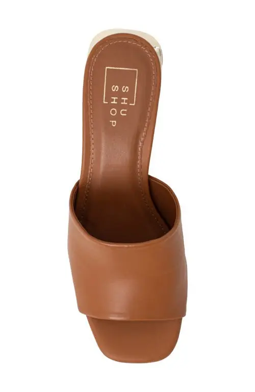 SHU SHOP Glinda Slide Sandal - Camel