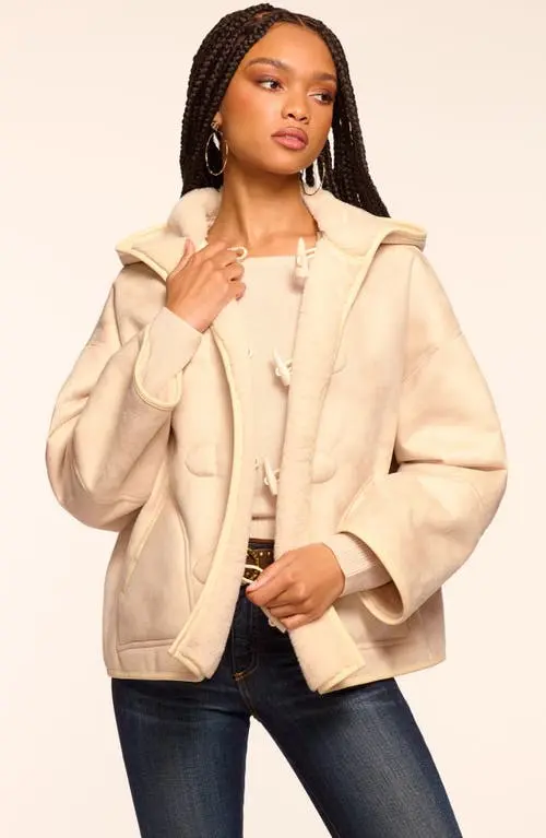 Ramy Brook Lucy Reversible Faux Shearling Hooded Jacket