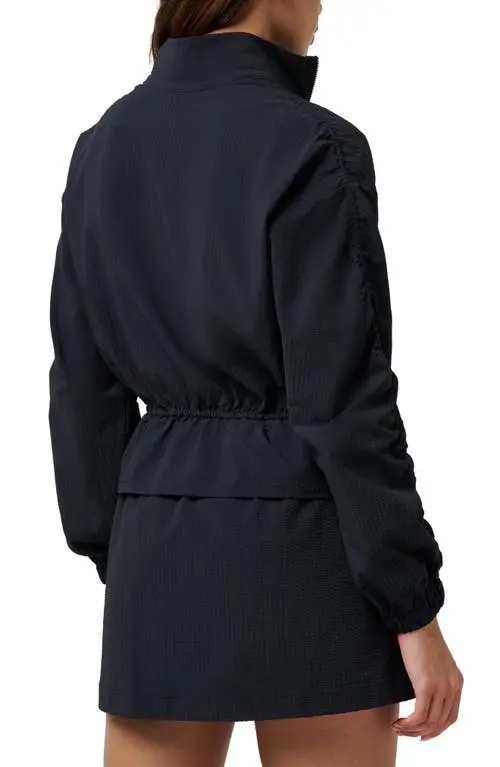 Travis Mathew Breezeblend Peplum Jacket - Black