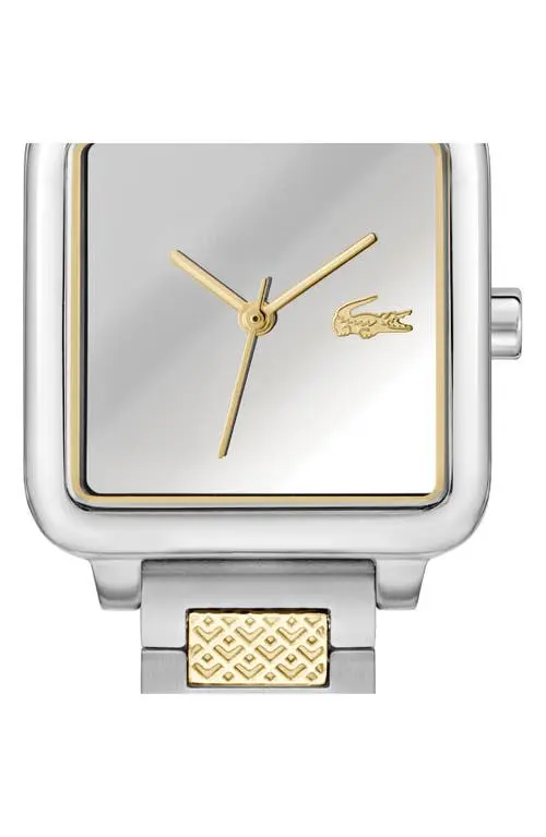 Lacoste Square Bracelet Watch - Two Tone