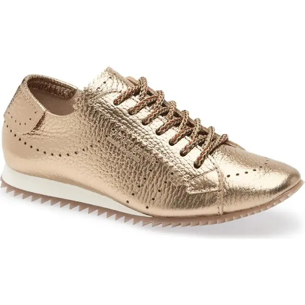 PEDRO GARCIA Celin Lace Up Suede Sneakers - Cava
