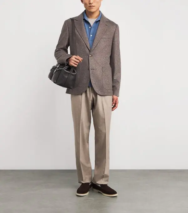 BRETT JOHNSON Cashmere Tweed Blazer