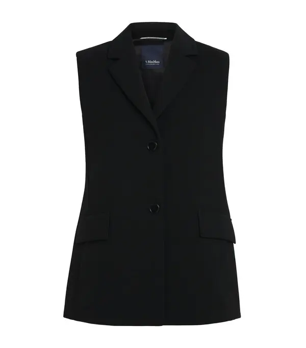Max Mara Virgin Wool Waistcoat