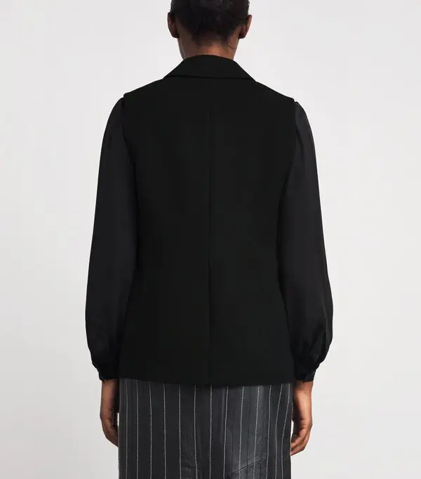 Max Mara Virgin Wool Waistcoat