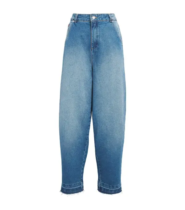 Max & Co. Re-edit High-rise Barrel-leg Jeans