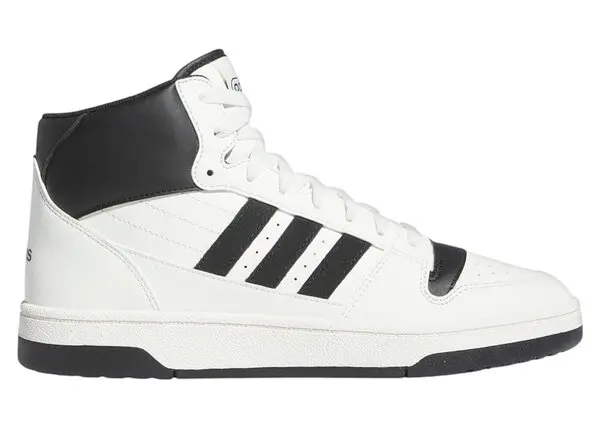 Adidas Break Start High-top Sneakers - Cloud White/core Black