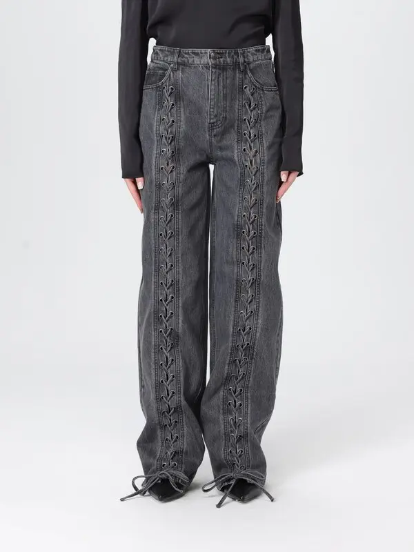ROTATE BY BIRGER CHRISTENSEN Straight Leg Jeans