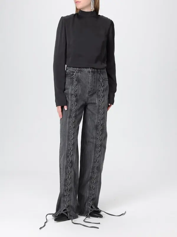 ROTATE BY BIRGER CHRISTENSEN Straight Leg Jeans