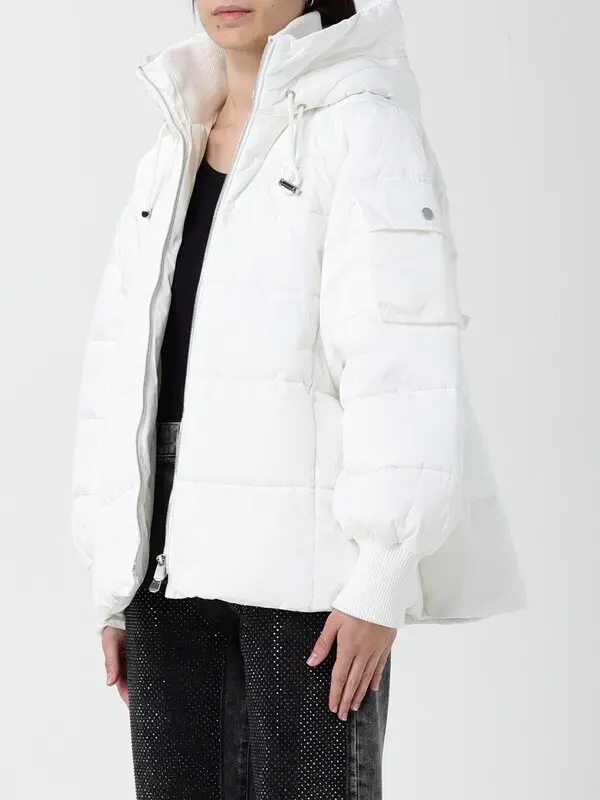 Pinko Quilted Puffer Jacket - White