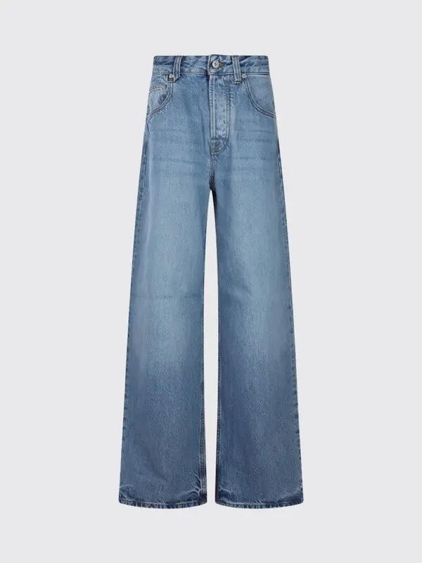 Jacquemus Le Denîmes High-waisted Wide-leg Jeans - Blue