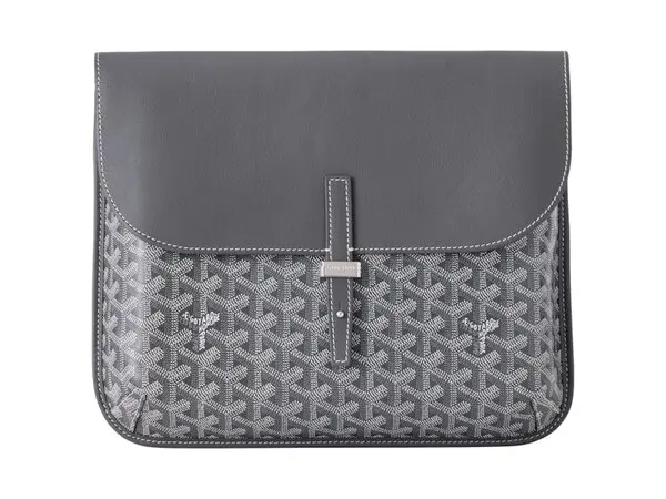 Goyard Coursier Messenger Bag - Grey