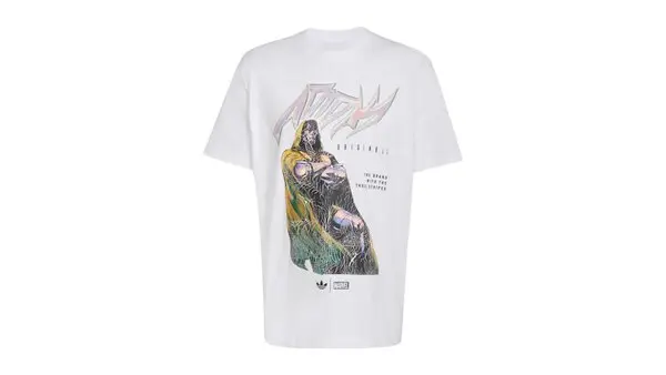 Adidas _marvel_doom Loose T-shirt - Marvel White