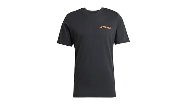 Adidas Terrex Graphic T-shirt - Black Semi Impact Orange