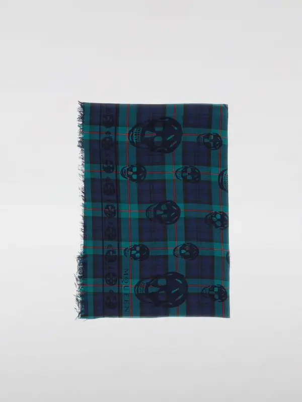 Alexander McQueen Scarf - Blue