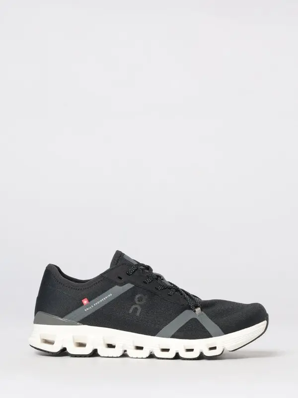 On Lace Up Sneakers - Black