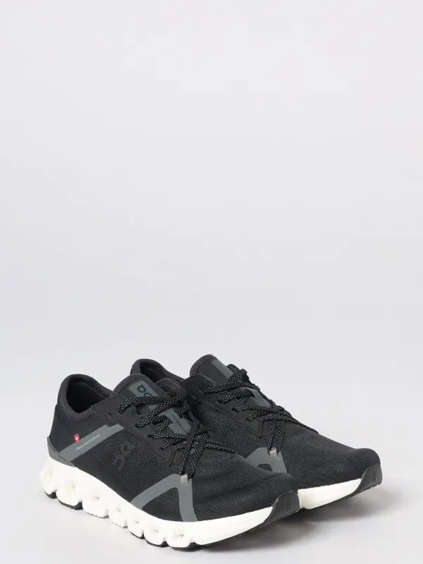 On Lace Up Sneakers - Black