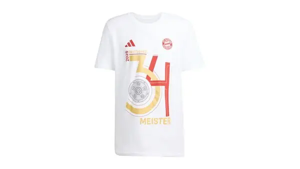 Adidas Fcb Championship Winner T-shirt - White