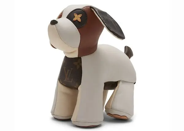 LOUIS VUITTON Doudou Oscar Dog Monogram - White