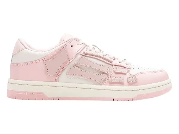 Amiri Skel Top Low Sneakers - Pink White