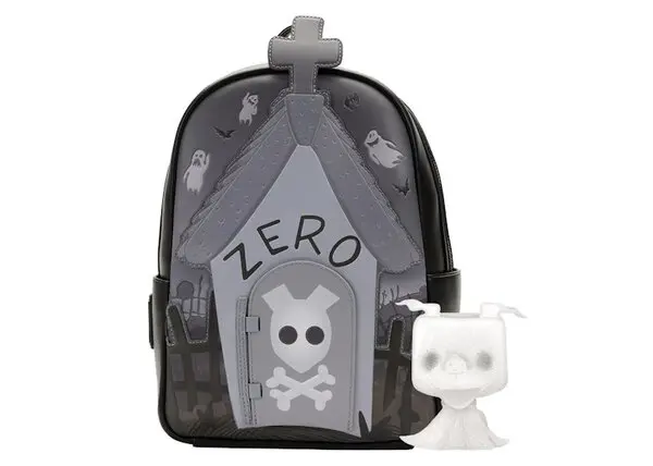 LOUNGEFLY The Nightmare Before Christmas Backpack And Funko Pop! Bundle
