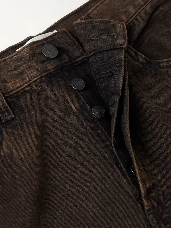 FRAME The Collegiate High-rise Wide-leg Jeans
