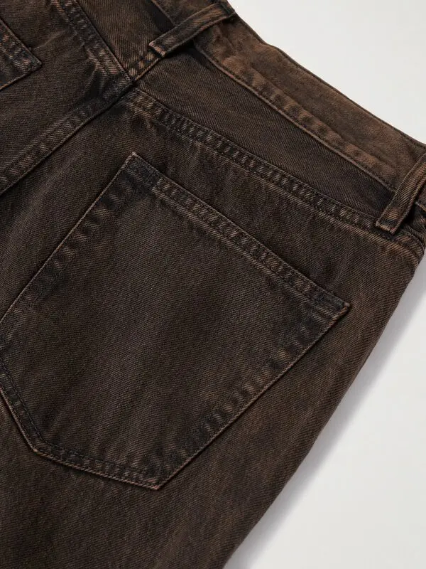 FRAME The Collegiate High-rise Wide-leg Jeans