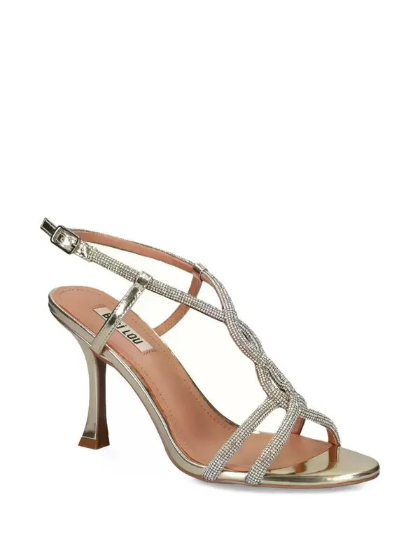 BIBI LOU 90mm Wanda Embellished Stiletto Sandals