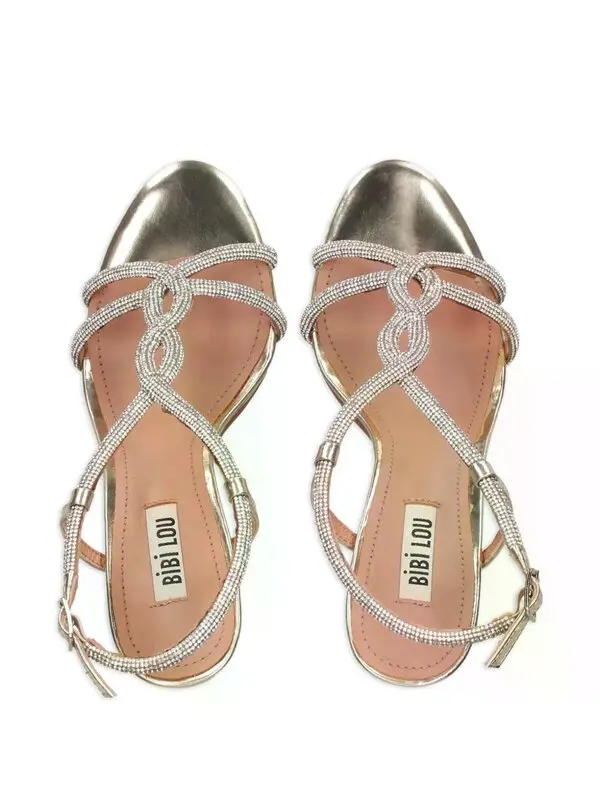 BIBI LOU 90mm Wanda Embellished Stiletto Sandals