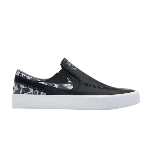 Nike Matriz X Zoom Janoski Slip Rm Sb 'porto Alegre Plaza' Sneakers - Black