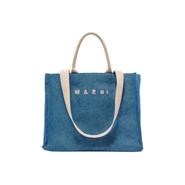 Marni Light Washed Denim Basket