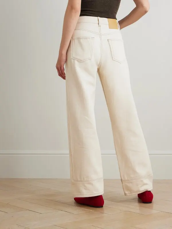 B Sides Charlot Mid-rise Wide-leg Jeans